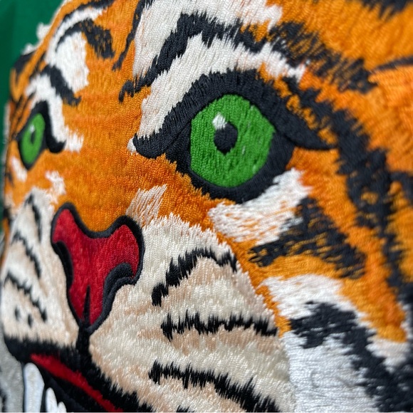 Gucci | Jackets & Coats | Rare Gucci Runway Guccy Tiger Wool Letterman ...